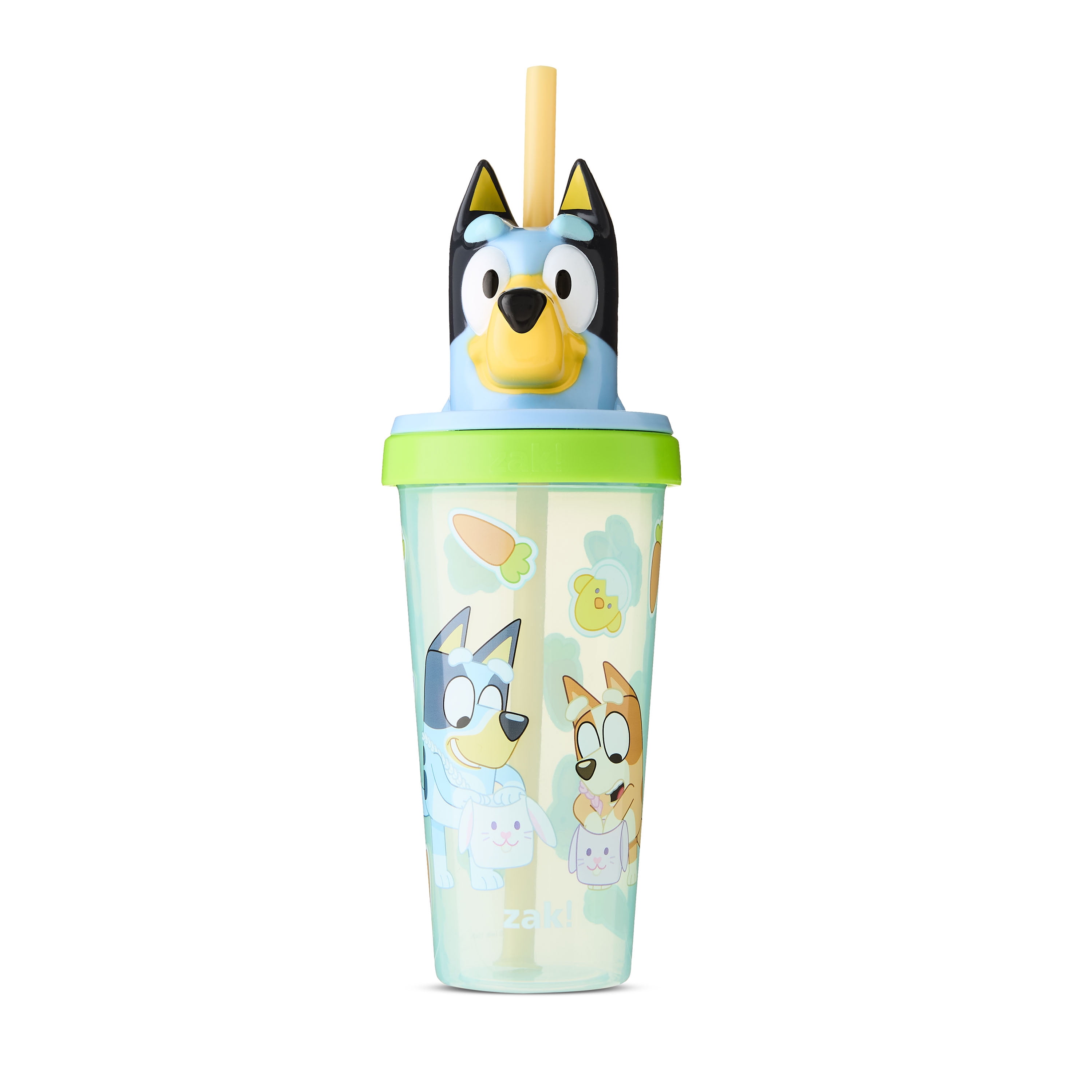 Bluey Easter Super Sipper Tumbler, Durable Plastic Kids Straw Tumbler ...