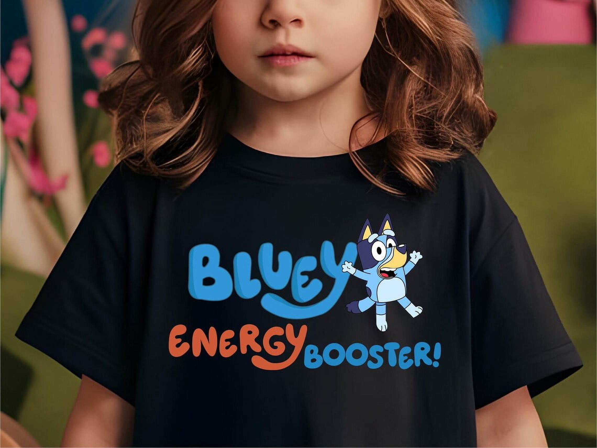 Bluey Energy Booster, Fun Cartoon Motivation, Playful Graphic Design ...