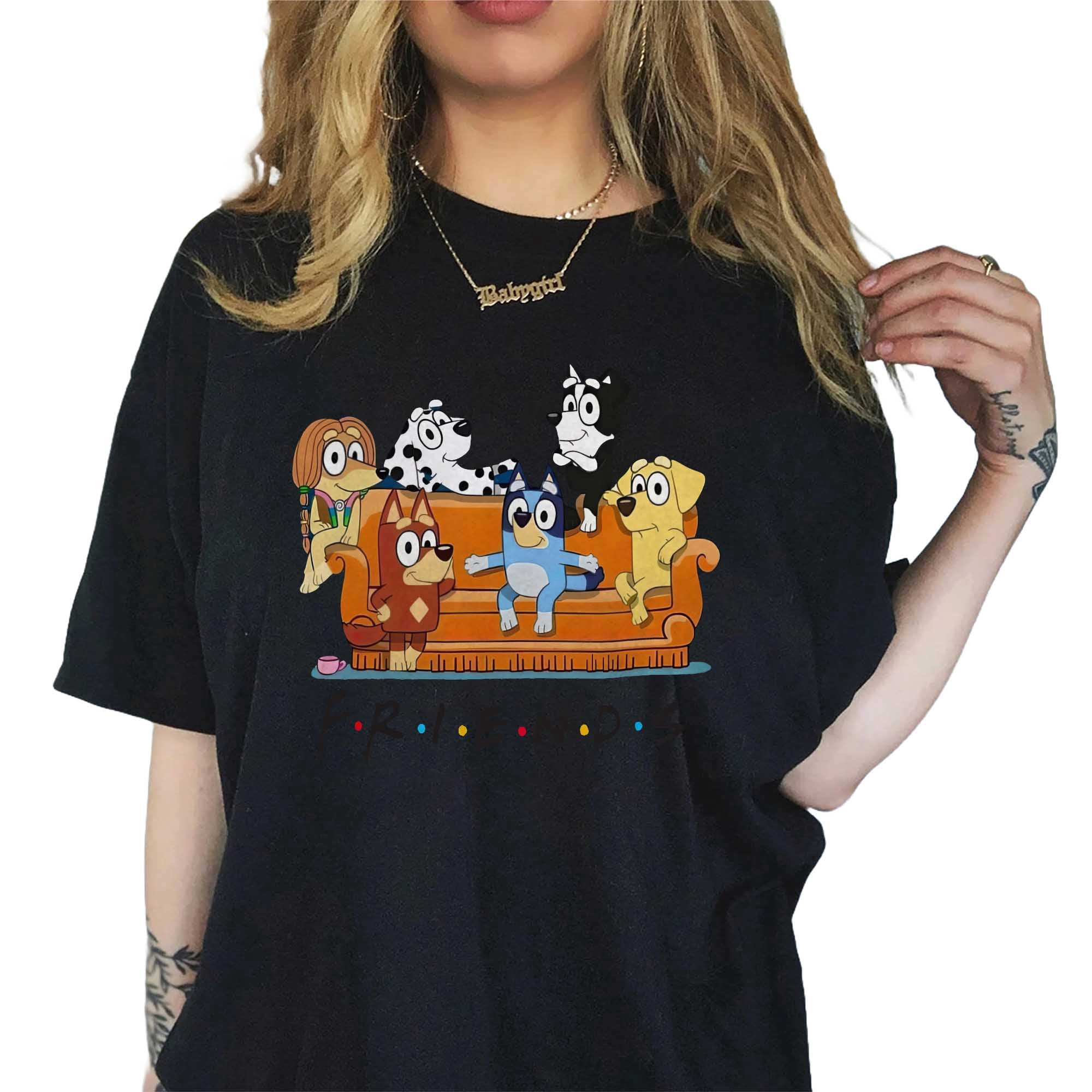 Bluey Era TShirt Bluey Family Shirt Bluey Cartoon _529_5Tshirt-Black ...