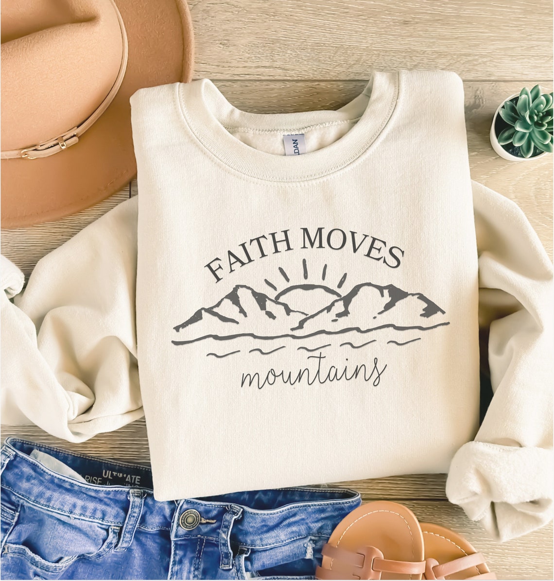 Bluey Faith Shirt, Boho Christian Shirts, Christian Apparel, Bible ...