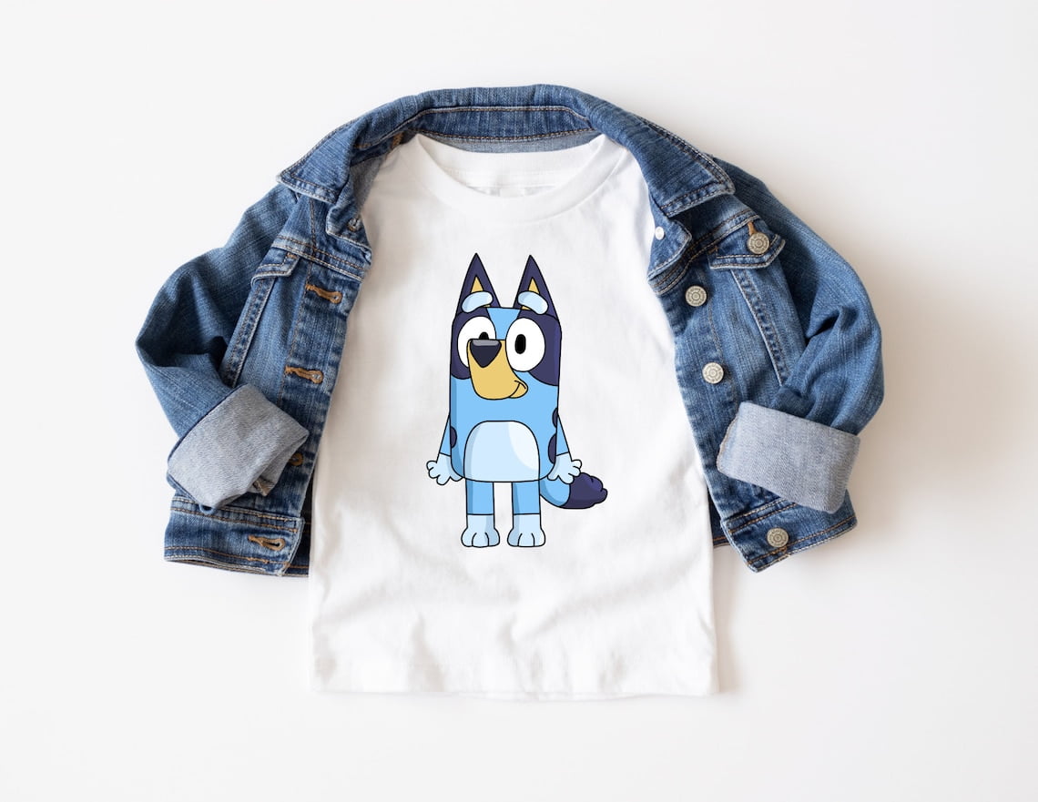 Bluey Family, Fun Cartoon Friends Theme, Bluey Outfit, Bella Canvas ...