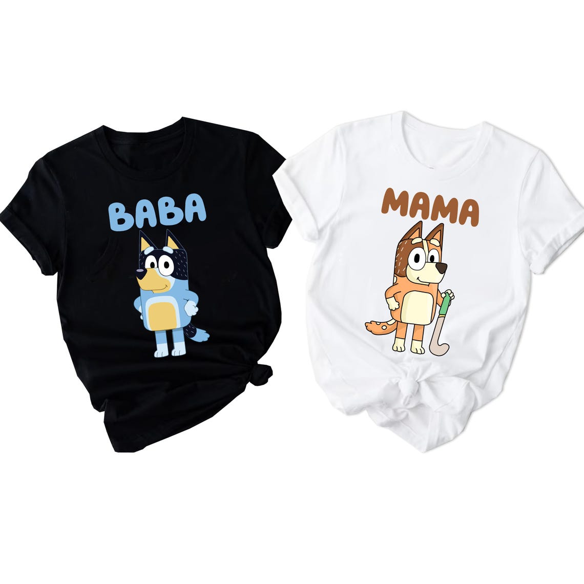 Bluey Family Matching Shirts, Bluey Birthday T-Shirt, Bluey Mom Dad ...