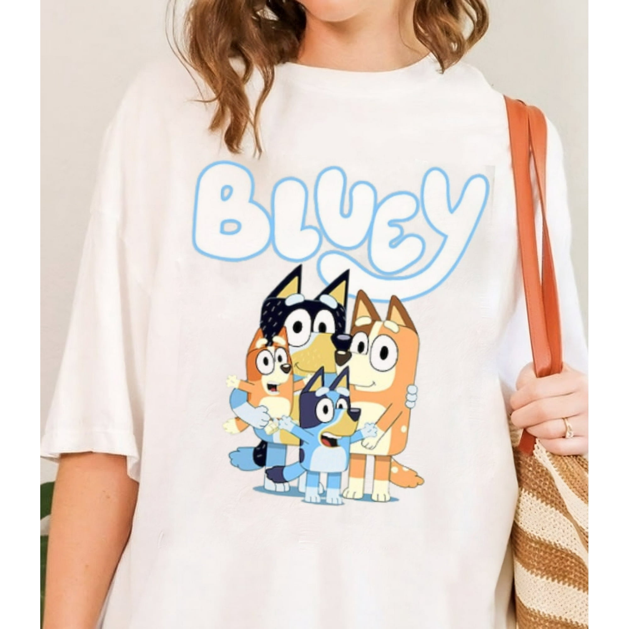 Bluey Family Shirt, Bluey Cartoon Design, Unisex S-5XL Hot Trending ...