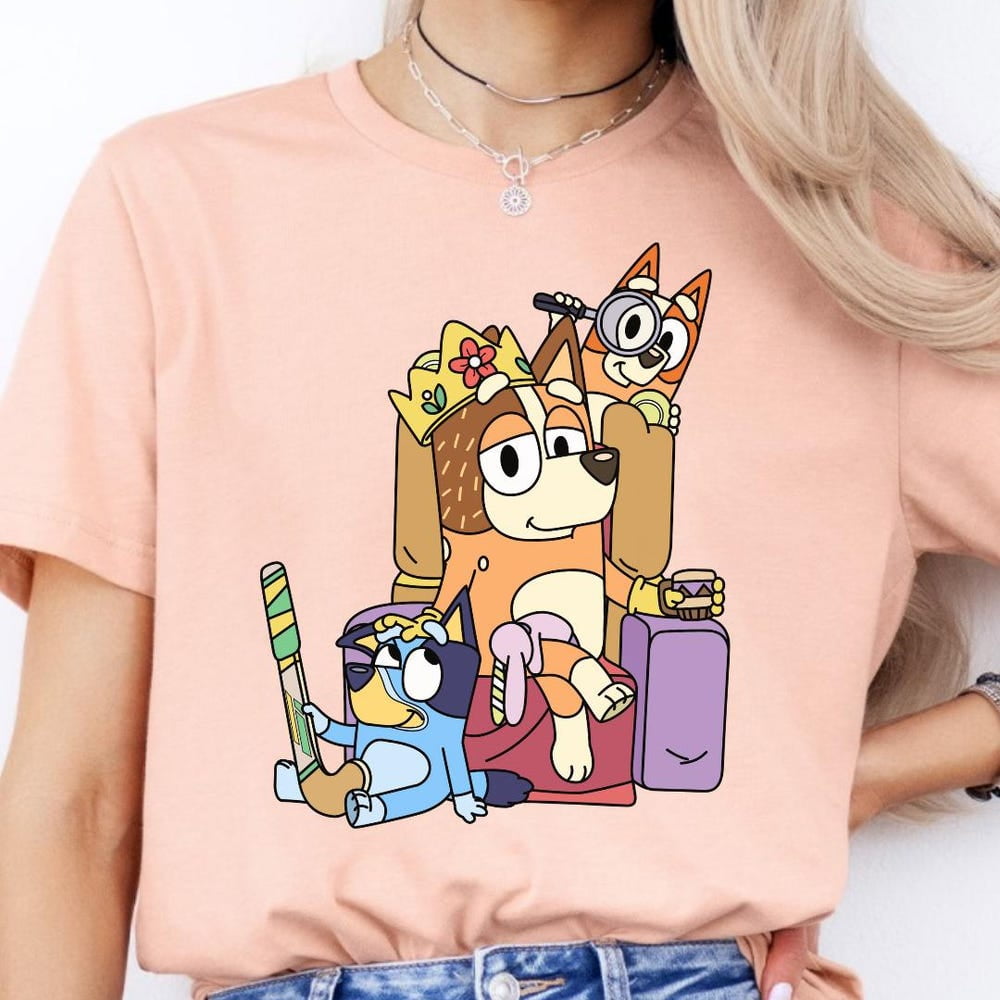 Bluey Family Shirt, Mother Gift, Bluey Dad Sweat, Bluey Birthday Party ...