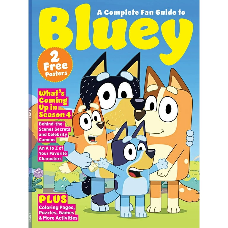 bandit coloring pages bluey
