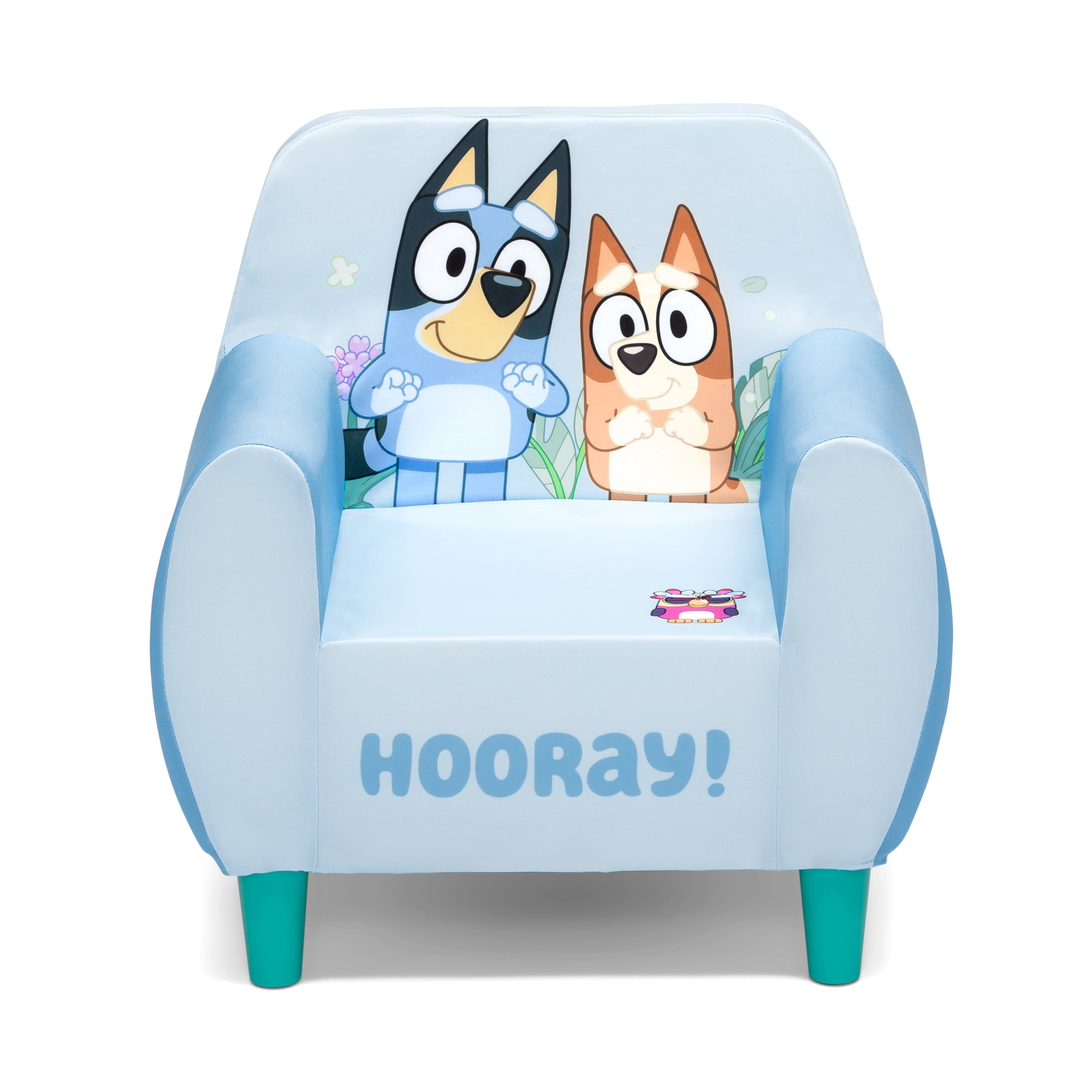 Bluey Foam Chair by Delta Children, Blue - Walmart.com