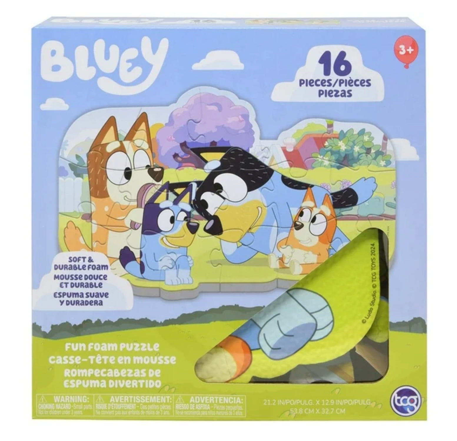 Bluey Foam Puzzle Mat Boxed - Walmart.com