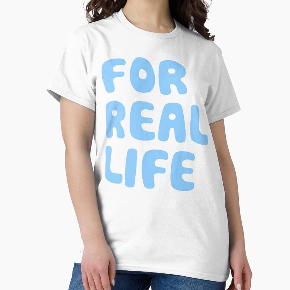 Bluey For Real Life Blue Classic T-Shirt - Walmart.com