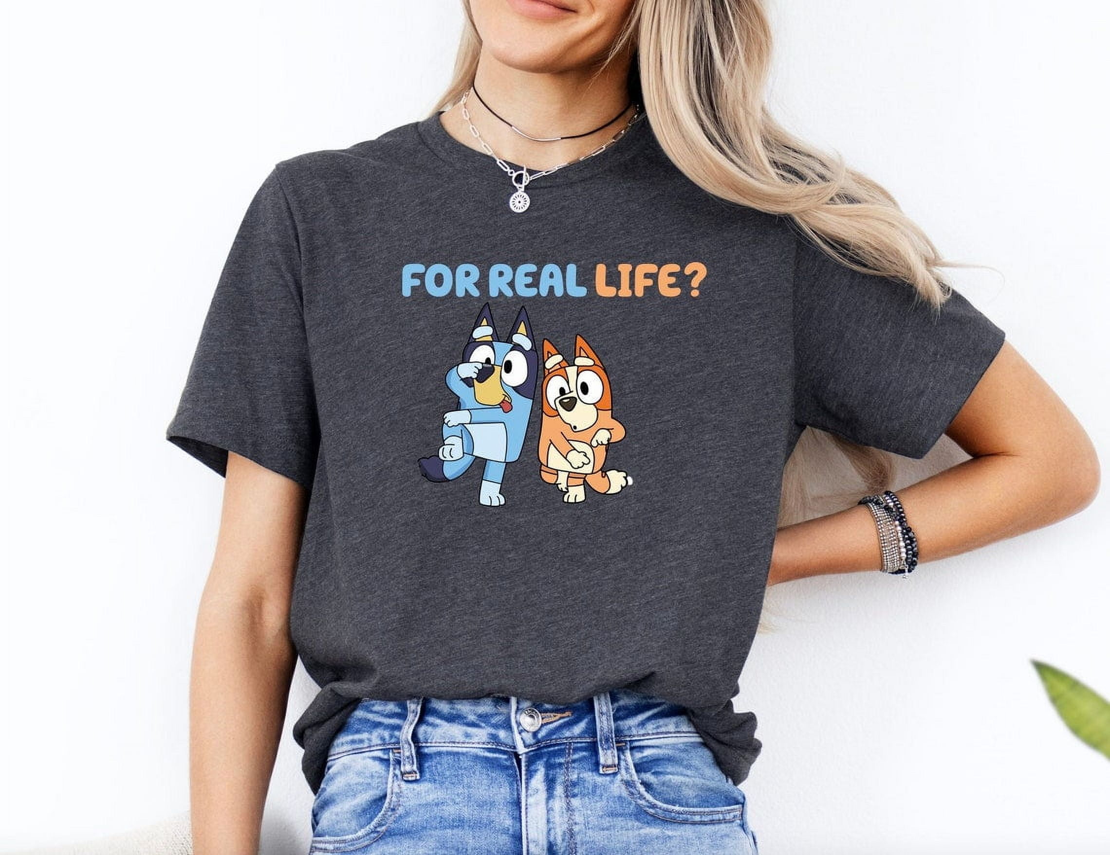 Bluey For Real Life Bluey Shirt, Friends And Family Design, Unisex S ...