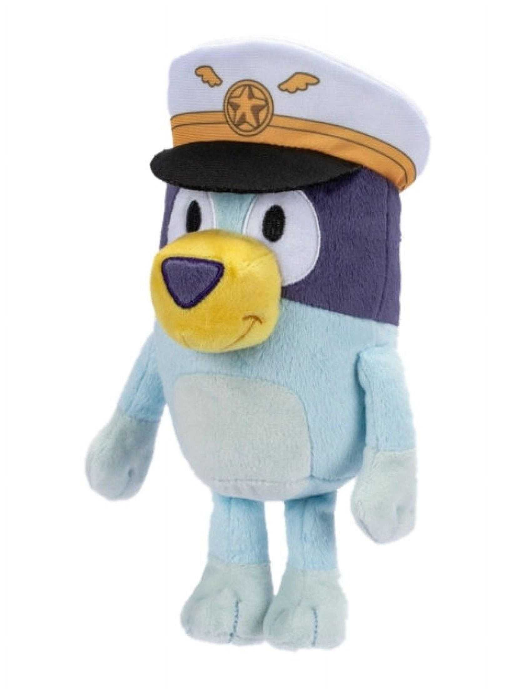 Bluey & Friends 7" Plush Captain Bluey - Walmart.com
