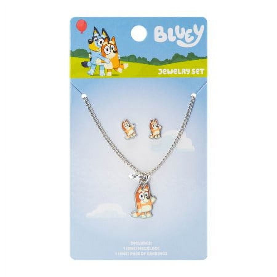 Bluey & Friends Necklace and Earring Set Bingo - Walmart.com