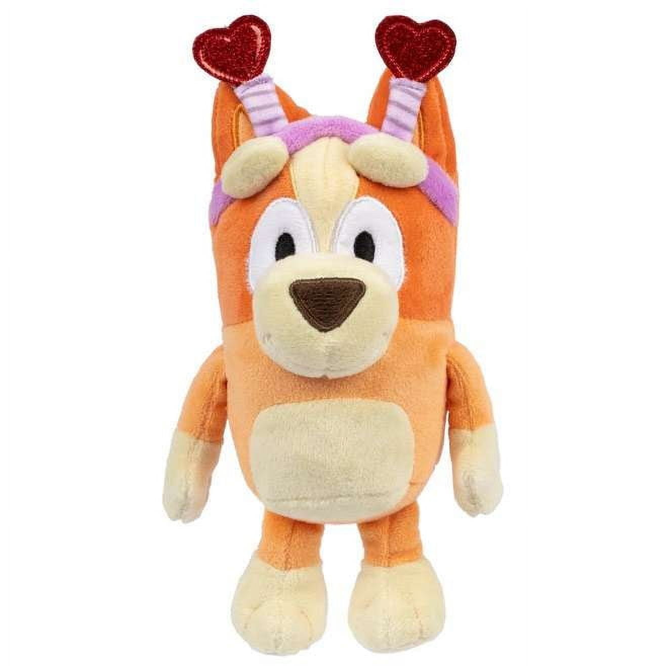 Bluey Friends Smoochy Kiss Bingo Plush - Walmart.com