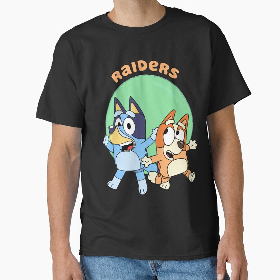 Bluey Fun Brother And Sister Raiders Classic T-Shirt, All Size S-5XL ...