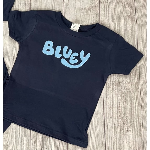 Bluey Fun Cartoon Theme, Playful Graphic Design, Bella Canvas Toddler ...