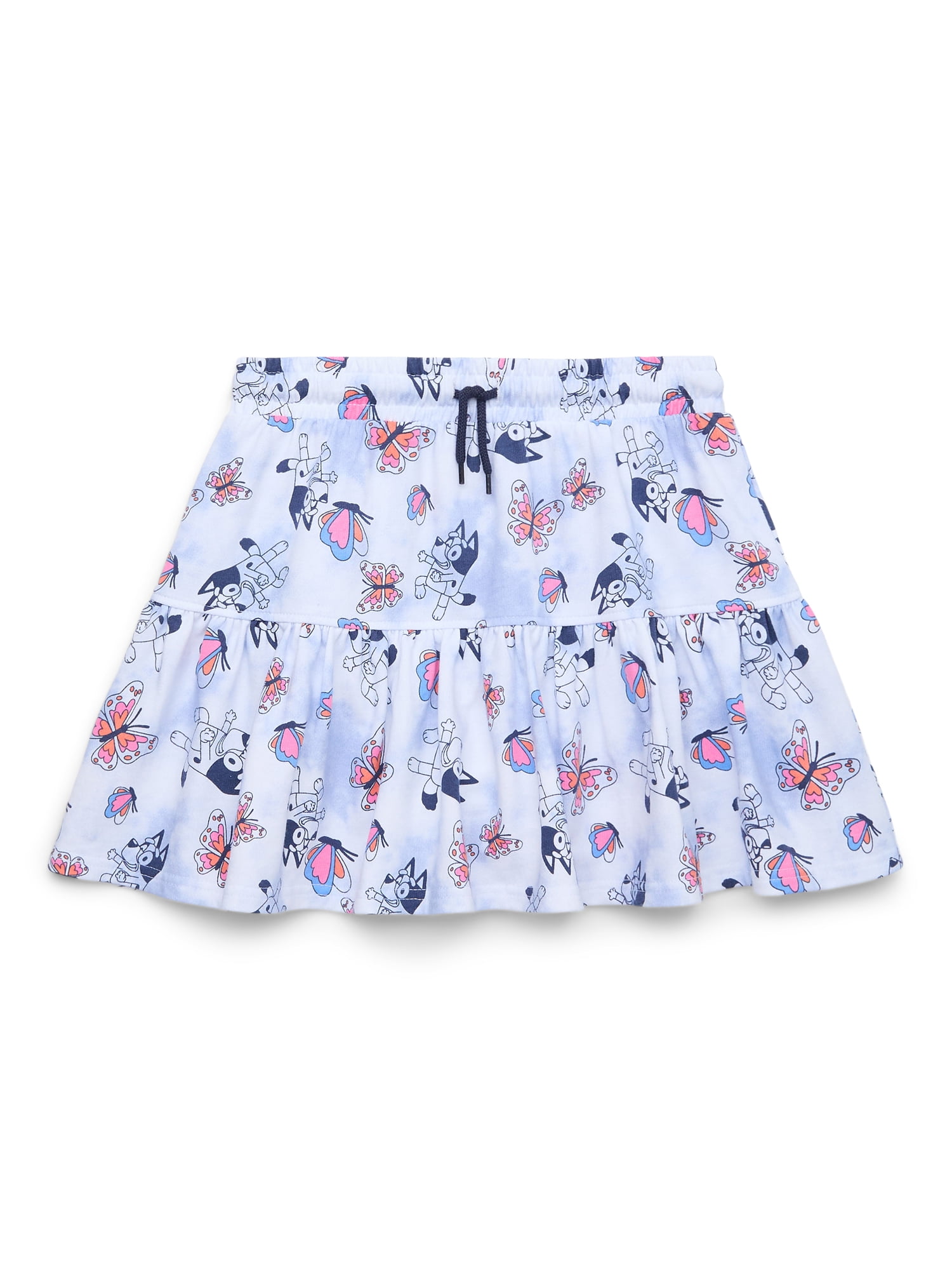 Bluey Girls Allover Print Pull-On Skirt, Sizes 4-16 - Walmart.com