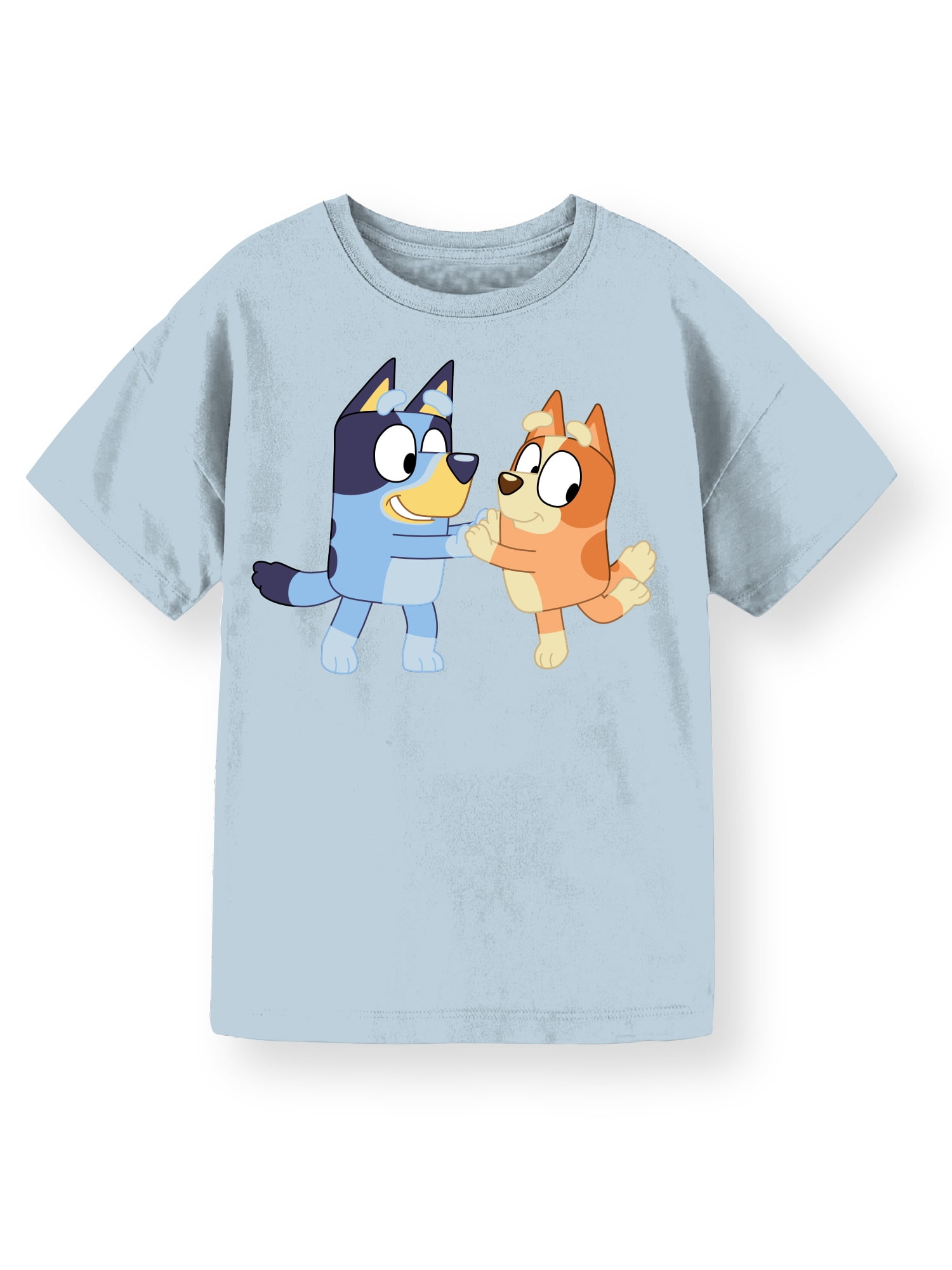 Bluey Girls Bluey and Bingo, Crew Neck, Short Sleeve, Graphic T-Shirt ...