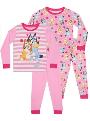 Bluey Kids' Pajamas & Robes in Pajama Shop - Walmart.com