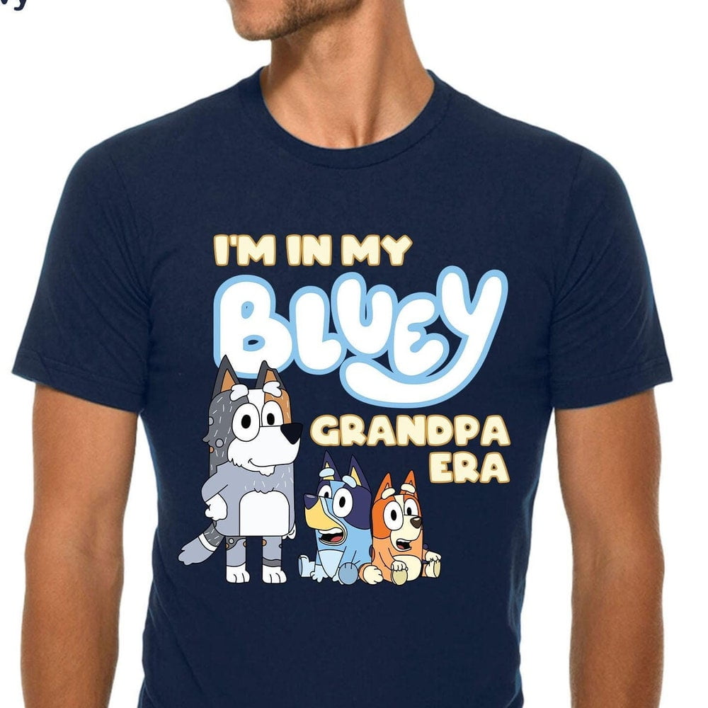 Customer reviews for In My Bluey Grandpa Era Shirt, In My Bluey Pop Pop ...