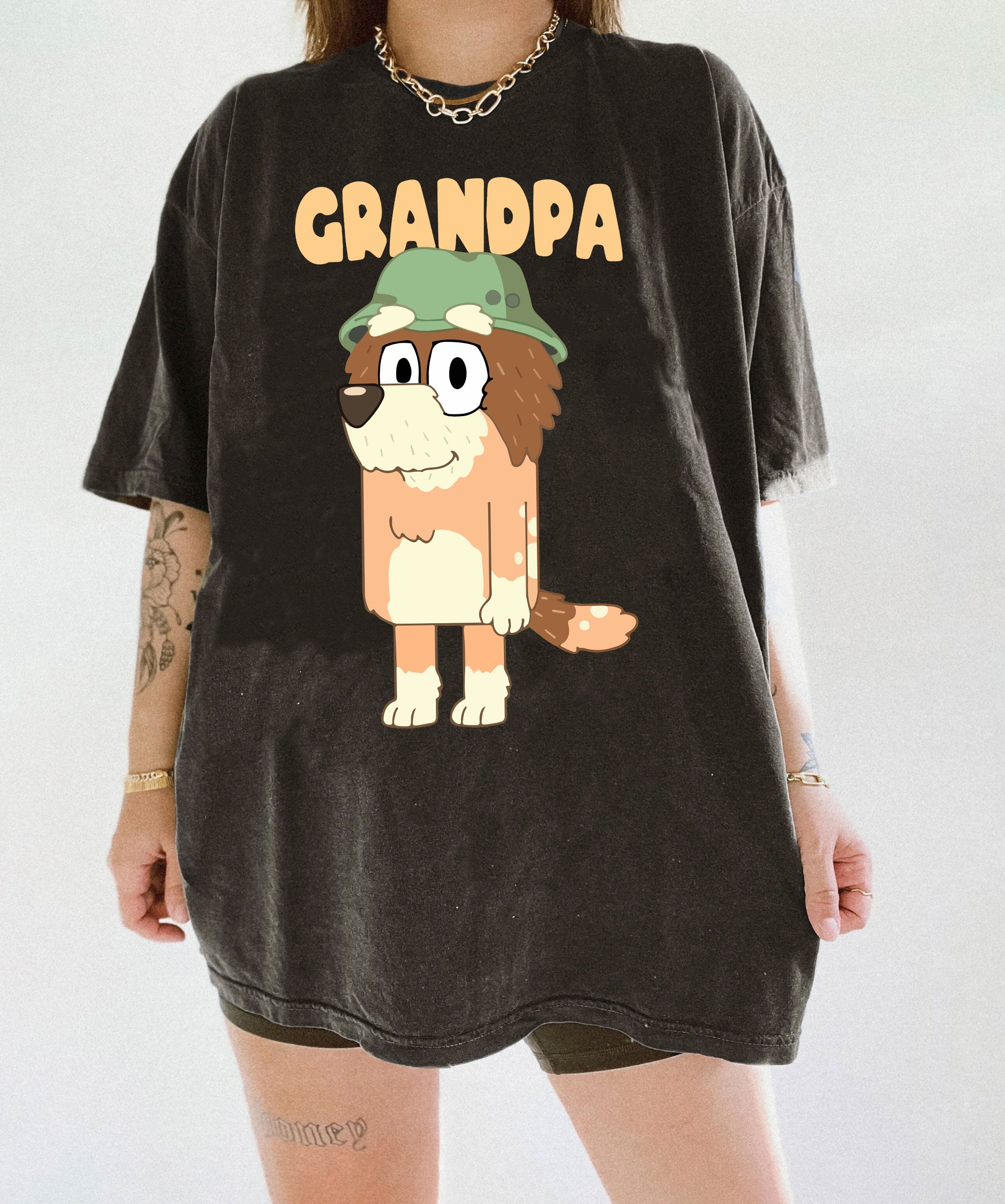 Bluey Grandpa Shirt, Bluey Dad Shirt, Bluey Granddad Shirt, Bluey ...