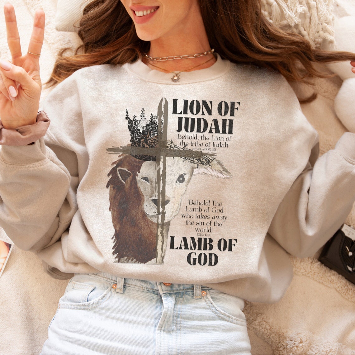Bluey Graphic Christian Sweatshirt, Retro Jesus Shirt, Vintage ...