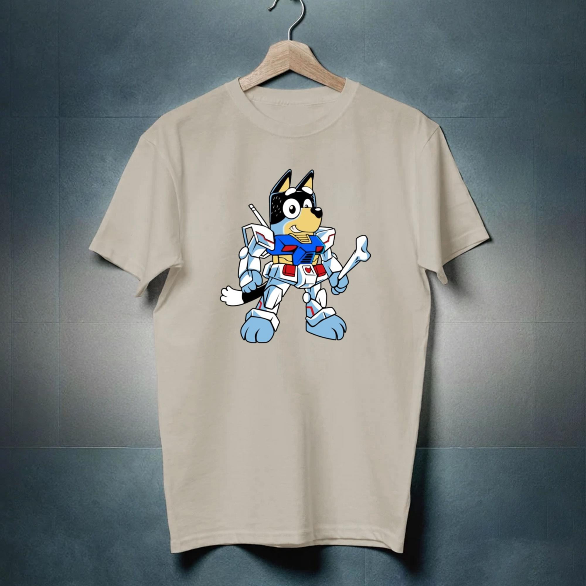 Bluey Gundam Logo Shirt Bluey family shirt Bluey party Bluey holiday ...