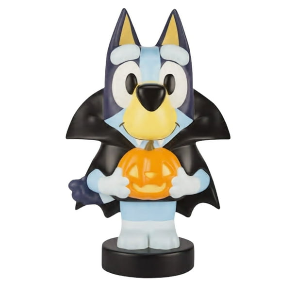 Bluey Halloween Blow Mold, 24" Vampire with Pumpkin - Walmart Business ...