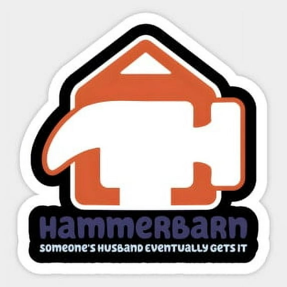 Bluey Hammerbarn Sticker Bluey Stickers For Kids, Bluey Stickers Party ...