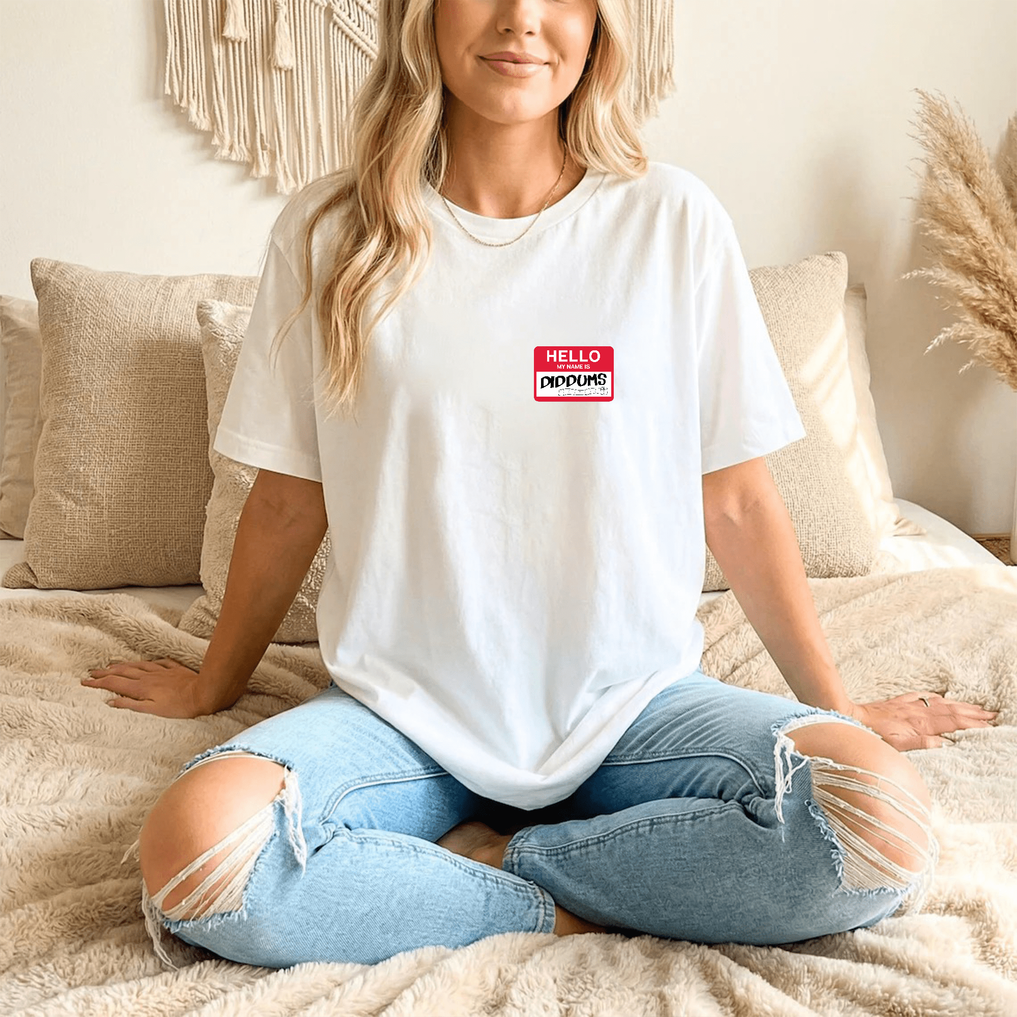Bluey Hello My Name Is Diddums Classic T-Shirt All Size S-5XL - Walmart.com