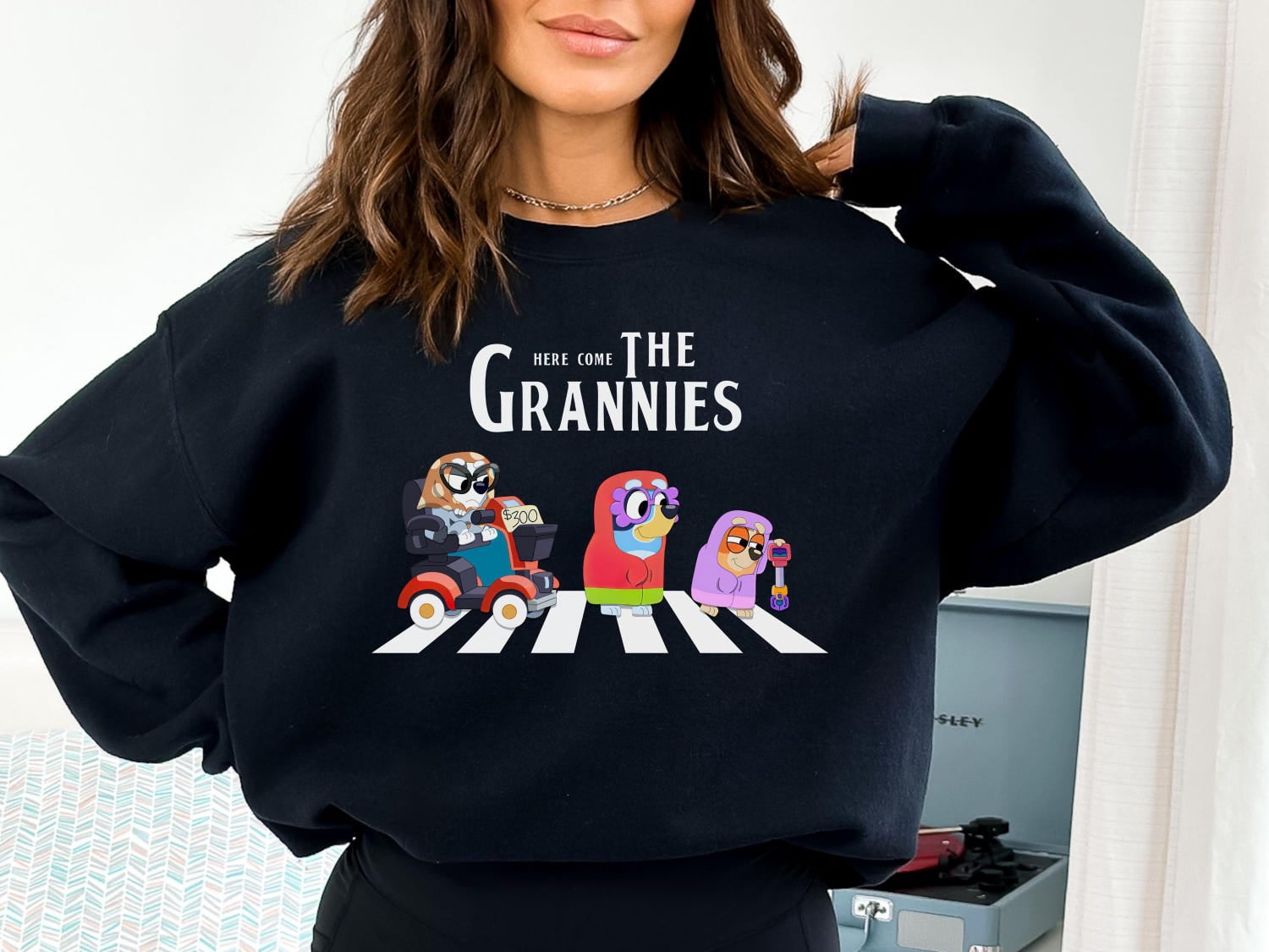 Bluey Here Comes The Grannies, Janet And Rita, Dog 2025, Dog And Bing ...