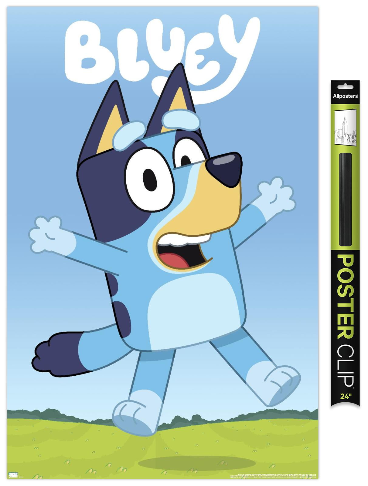 Bluey - Hey Wall Poster, 22.375" x 34" - Walmart.com