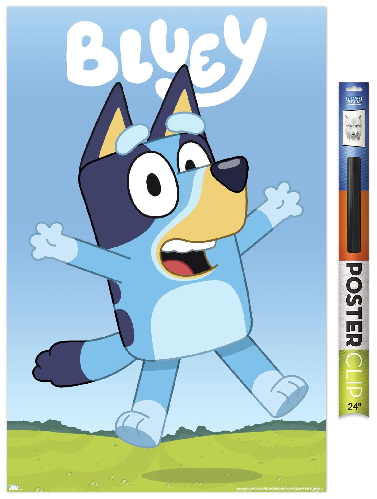 Bluey - Hey Wall Poster, 22.375" x 34" - Walmart.com