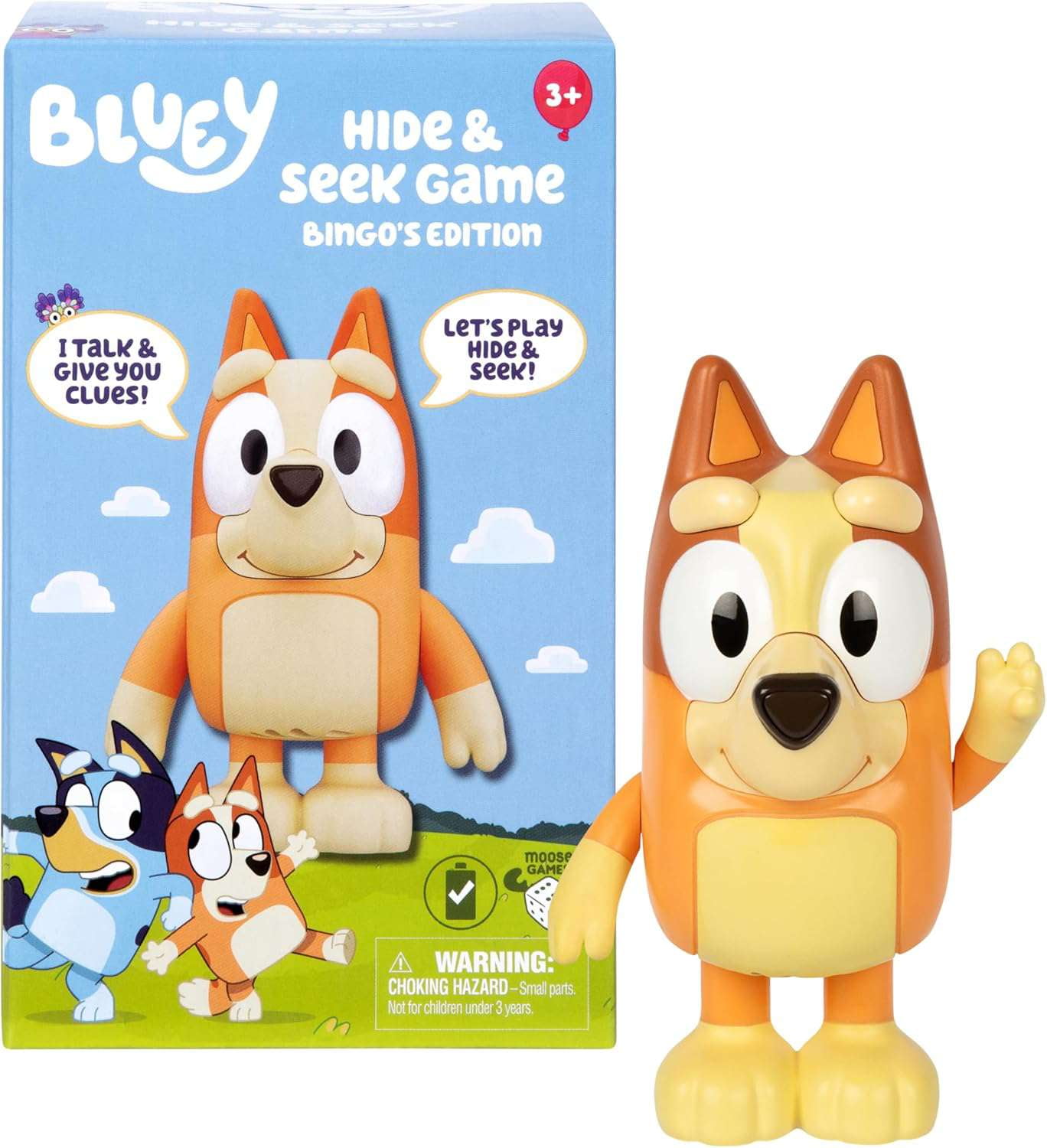 Bluey Hide & Seek Bingo's Edition Game - Walmart.com