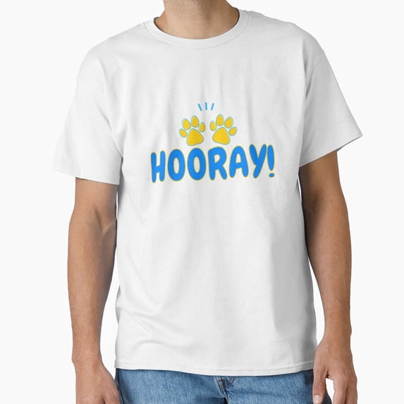 Bluey Hooray Blue Heeler Classic T-Shirt - Walmart.com