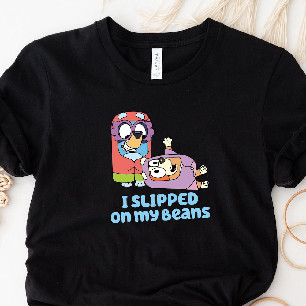 Bluey I Slipped On Mah Beans Shirt, Bluey Grandma Shirt, Bluey And ...