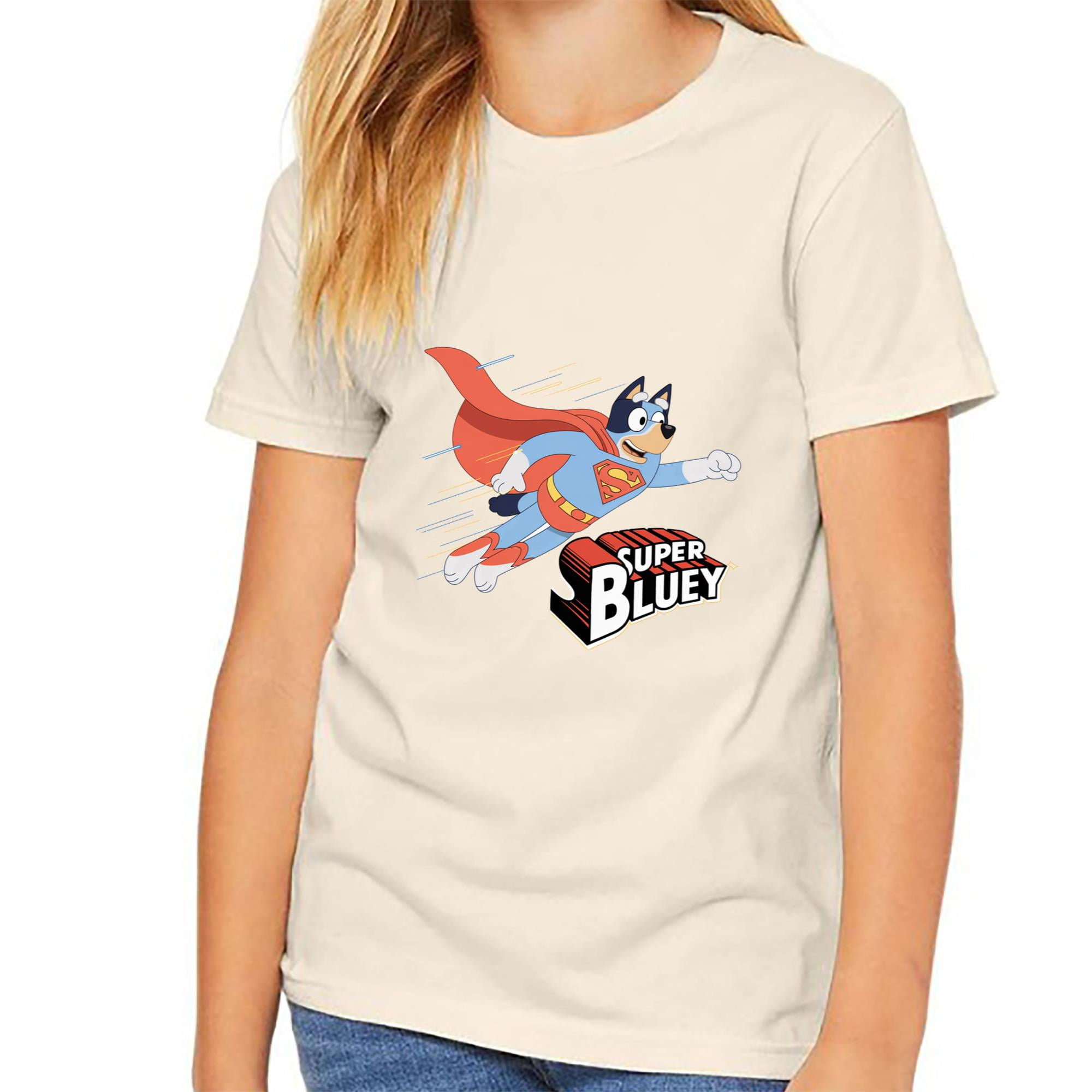 Bluey Iconic Hero Pup In Spotlight, Bold Cartoon Design For Kids Who ...