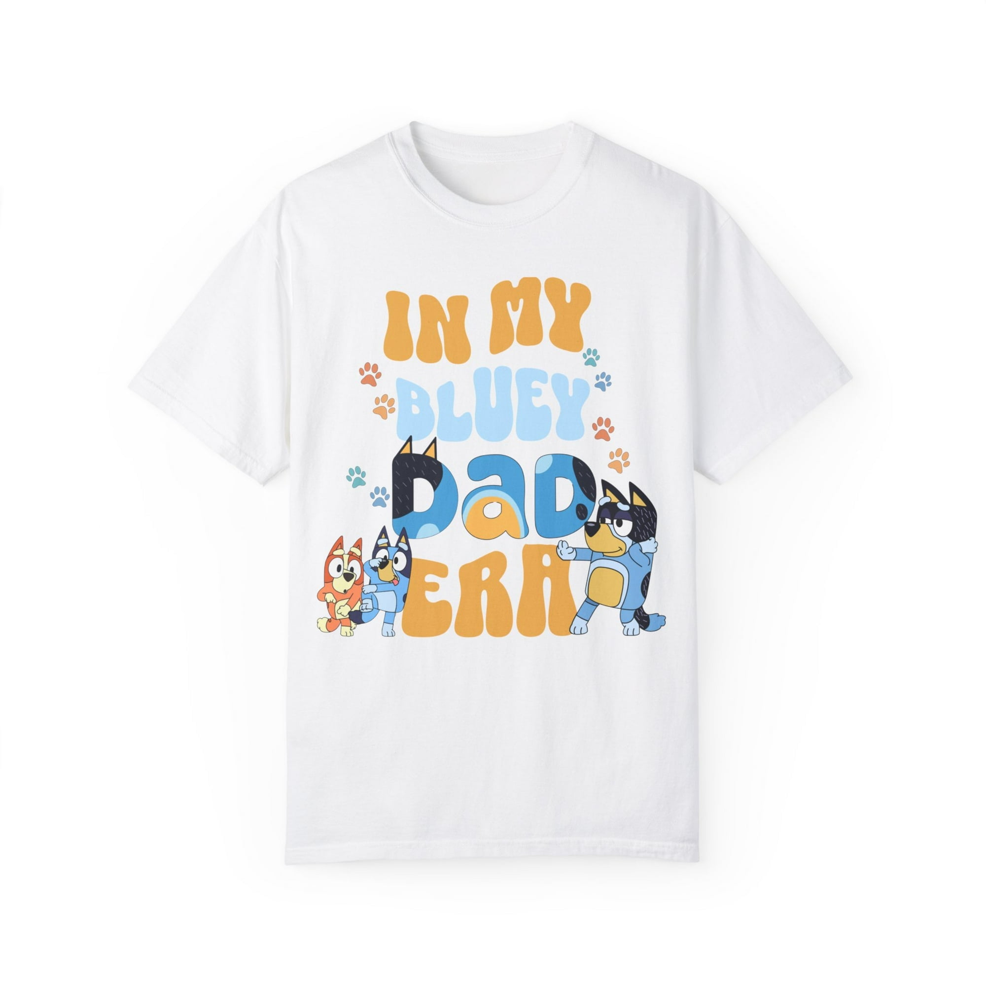 Bluey In My Bluey Dad Era (Front) T-Shirt, Unisex S-5XL Hot Trending ...