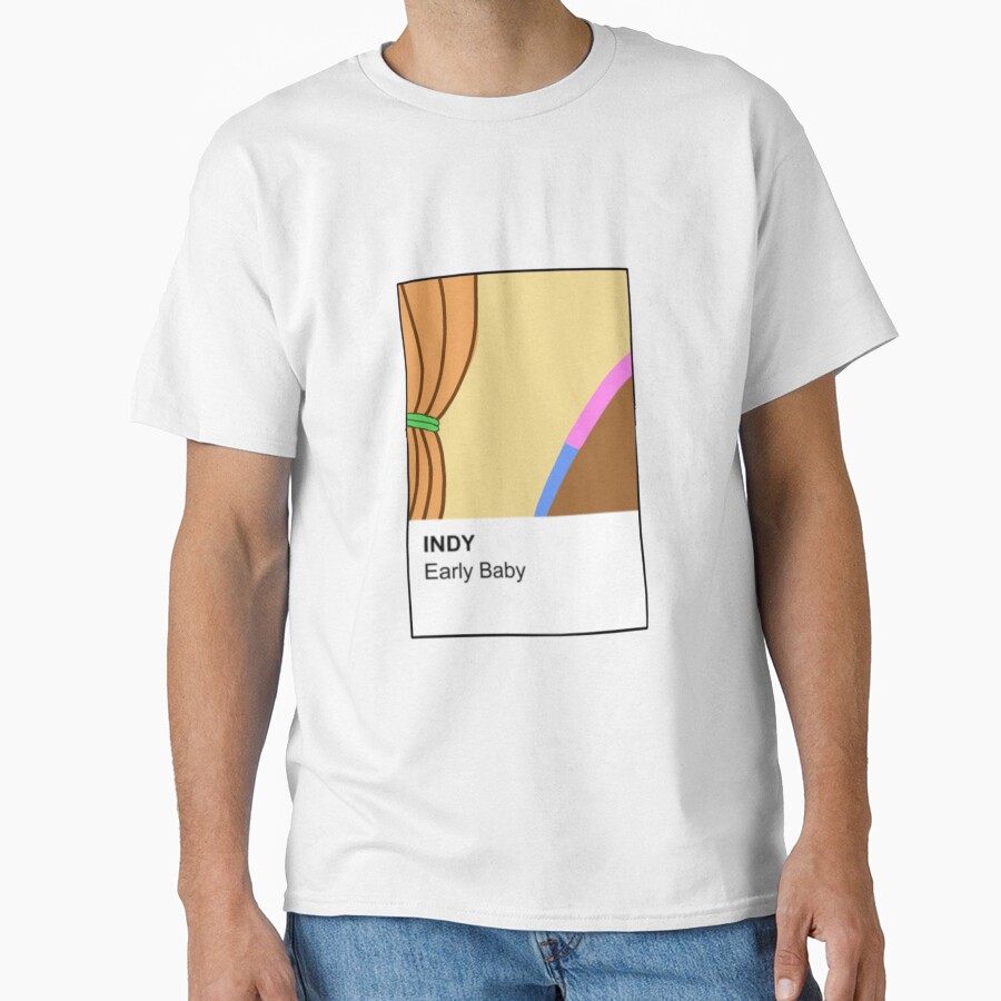 Bluey Indy Pantone Cards Classic T-Shirt - Walmart.com