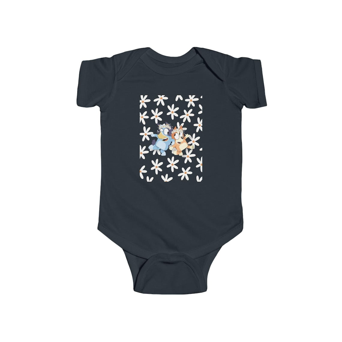Bluey Infant Fine Jersey Bodysuit, Favorite Bluey, Baby Romper, Newborn ...