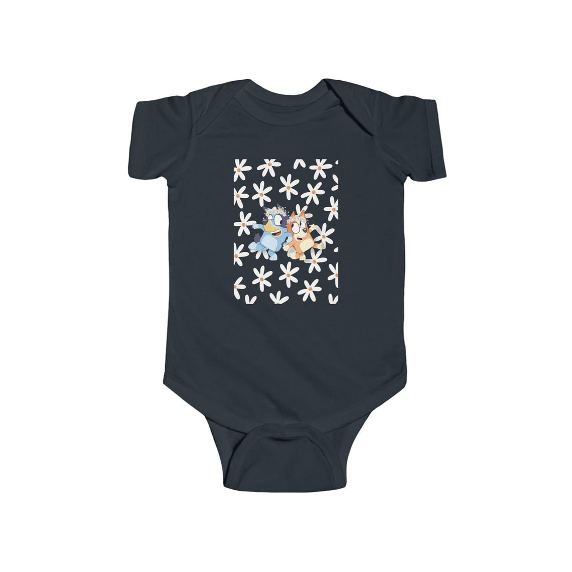 Bluey Infant Fine Jersey Bodysuit, Favorite Bluey, Baby Romper, Newborn ...