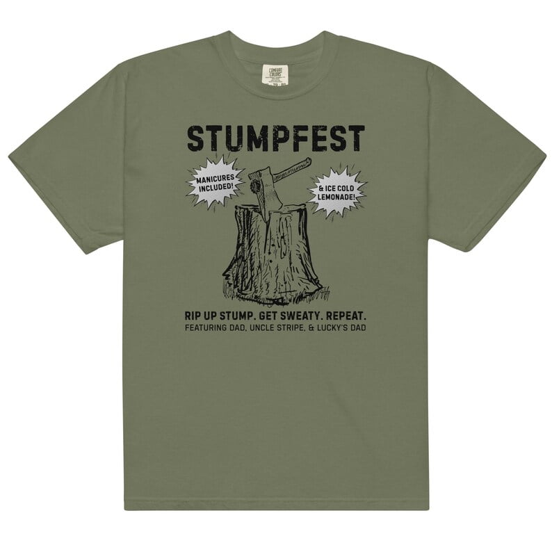 Bluey Inspired Stumpfest Subtle Shirt, Dad Shirt, Bluey Dad Tee, Size ...