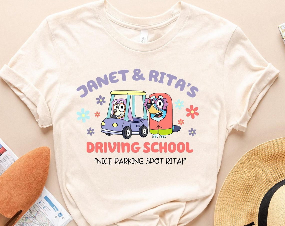 Bluey Janet & Rita shirt, Bluey dad shirt, Bluey family shirt, Bluey ...