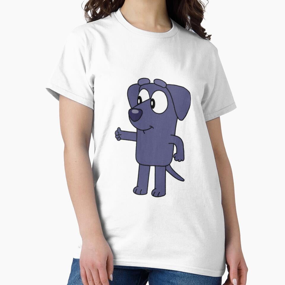 Bluey Jean-Luc Dog Thumbs Up Classic T-Shirt - Walmart.com