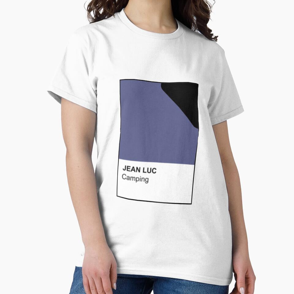Bluey Jean Luc Pantone Card Classic T-Shirt - Walmart.com