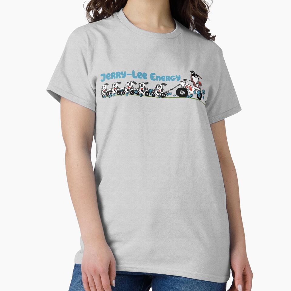 Bluey Jerry Lee Energy Classic T-Shirt - Walmart.com