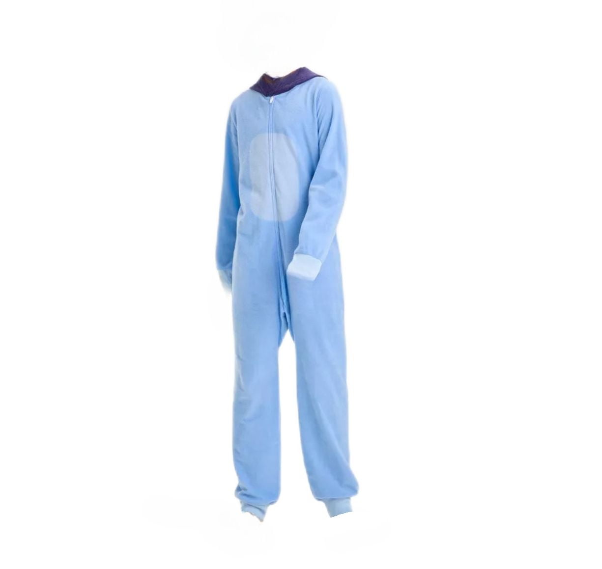 Bluey Kids Fleece Hooded Costume Fleece Pajama Sleeper, Size X-Small 4 ...
