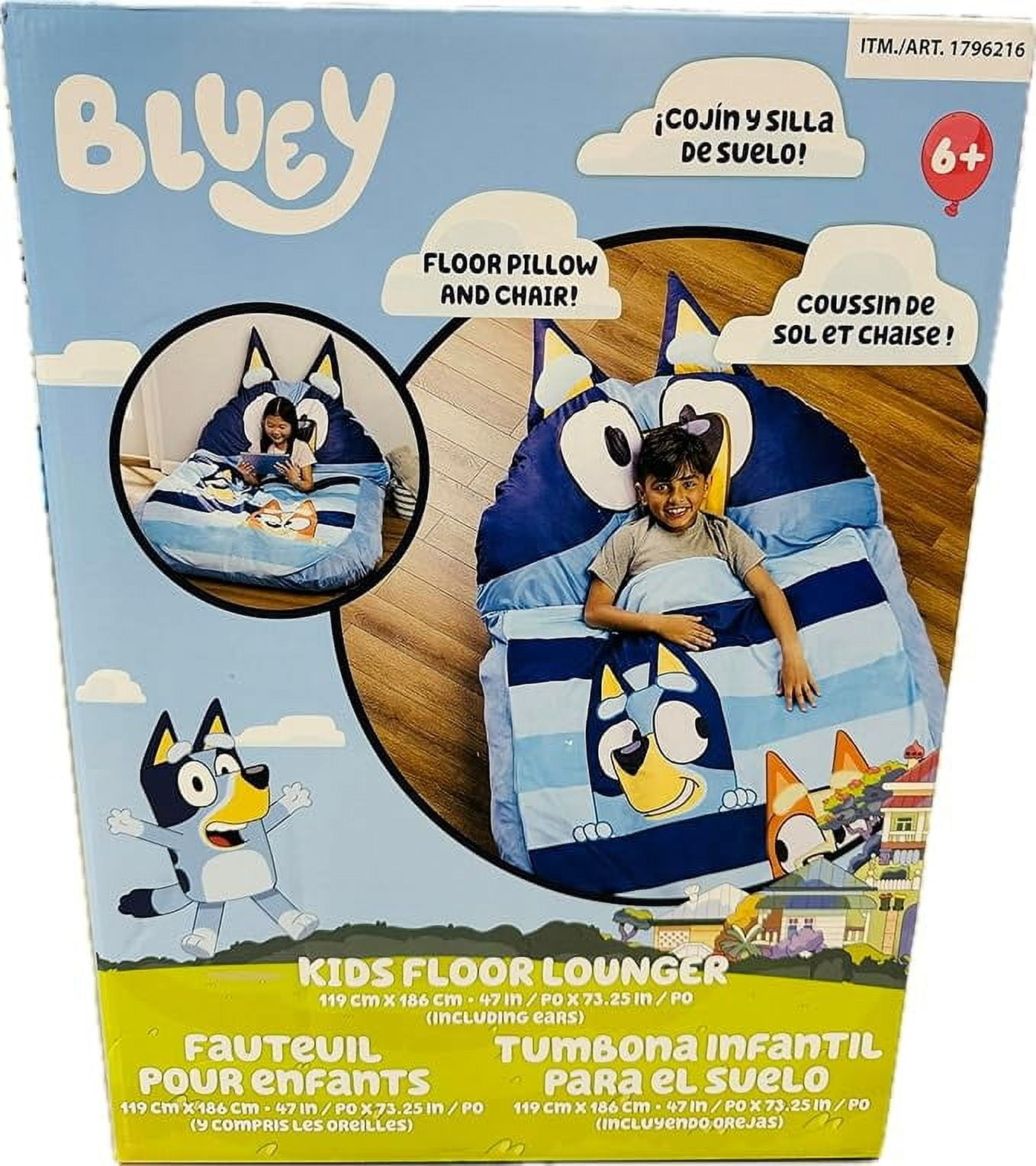 Bluey Kids Floor Lounger - Walmart.com
