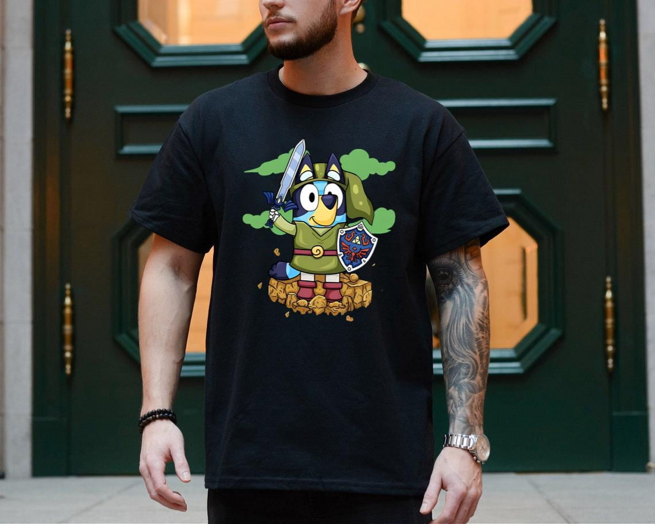 Bluey The Legend Of Zelda Bluey Shirt, Bluey Family Matching Shirt ...