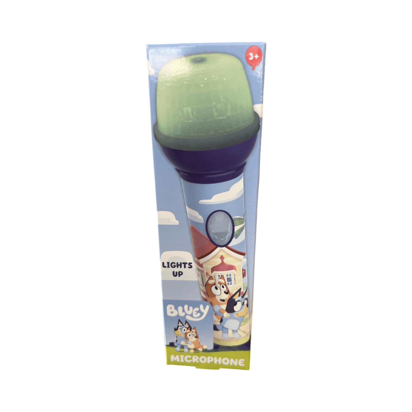 Bluey Lights up Microphone Green top - Walmart.com