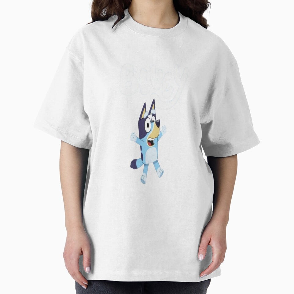 Bluey Logo And Character Â€“ Playful Fan Art Design For Unisex T-Shirt ...
