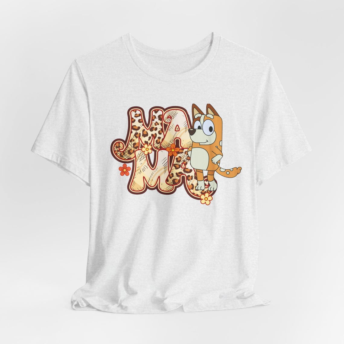 Bluey Mama Chilli Heeler T-Shirt, Cute Bluey Tee For Mom, Bluey Gift ...